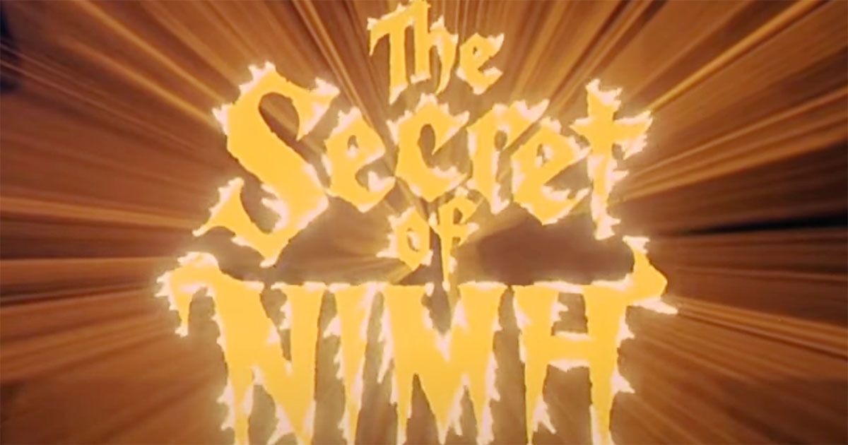 How "The Secret of NIMH" Explores the Dark Side of Intelligence and Nature
