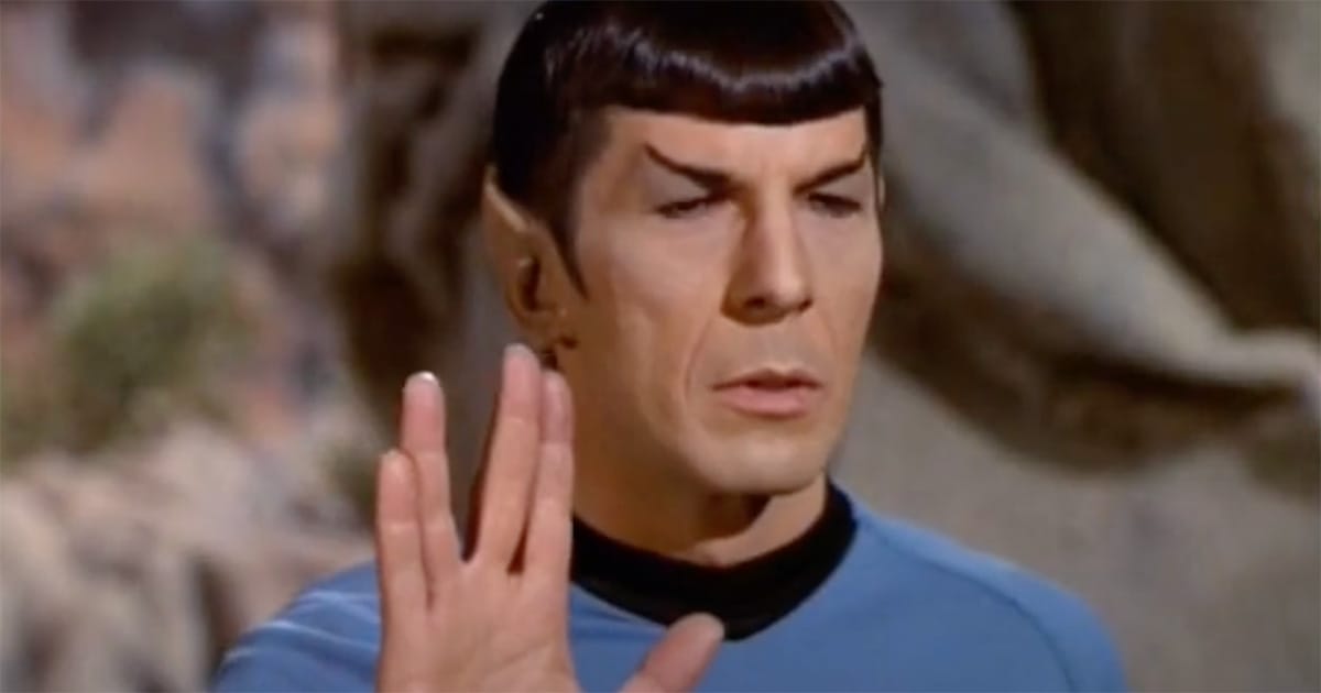 The Secret Origin of the Vulcan Salute
