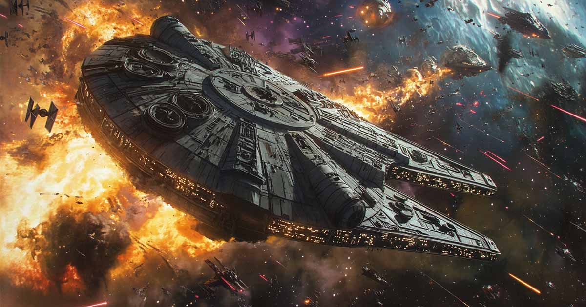 How the Millennium Falcon Became a Symbol of Hope
