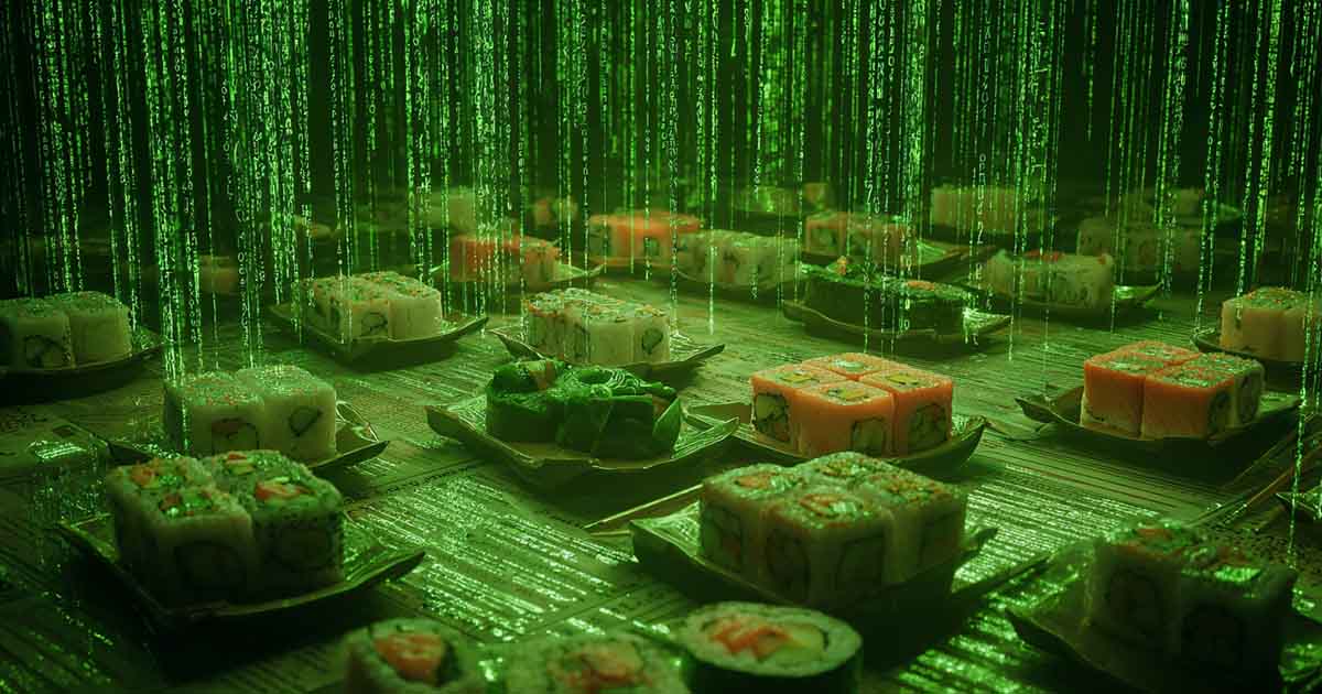 How Sushi Shaped The Matrix Code
