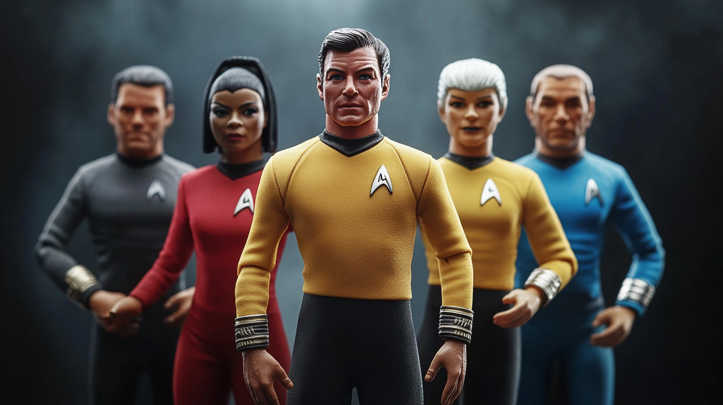 Beam Me Up: A Nostalgic Look at Iconic Star Trek Action Figures
